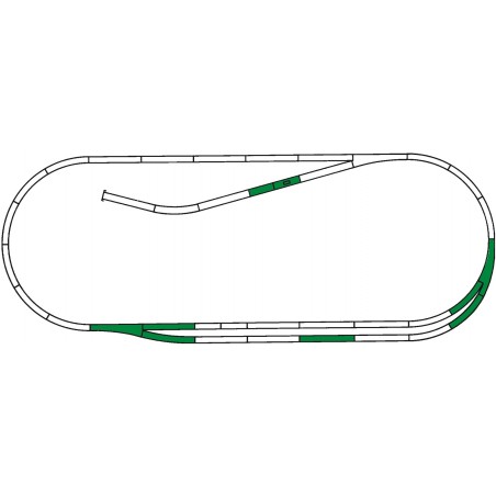 H0, ROCO LINE track set C - Roco 42011