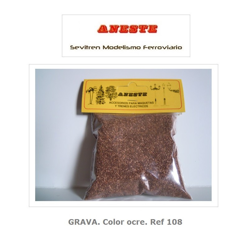 GRAVA. Color ocre. Aneste- Ref 108